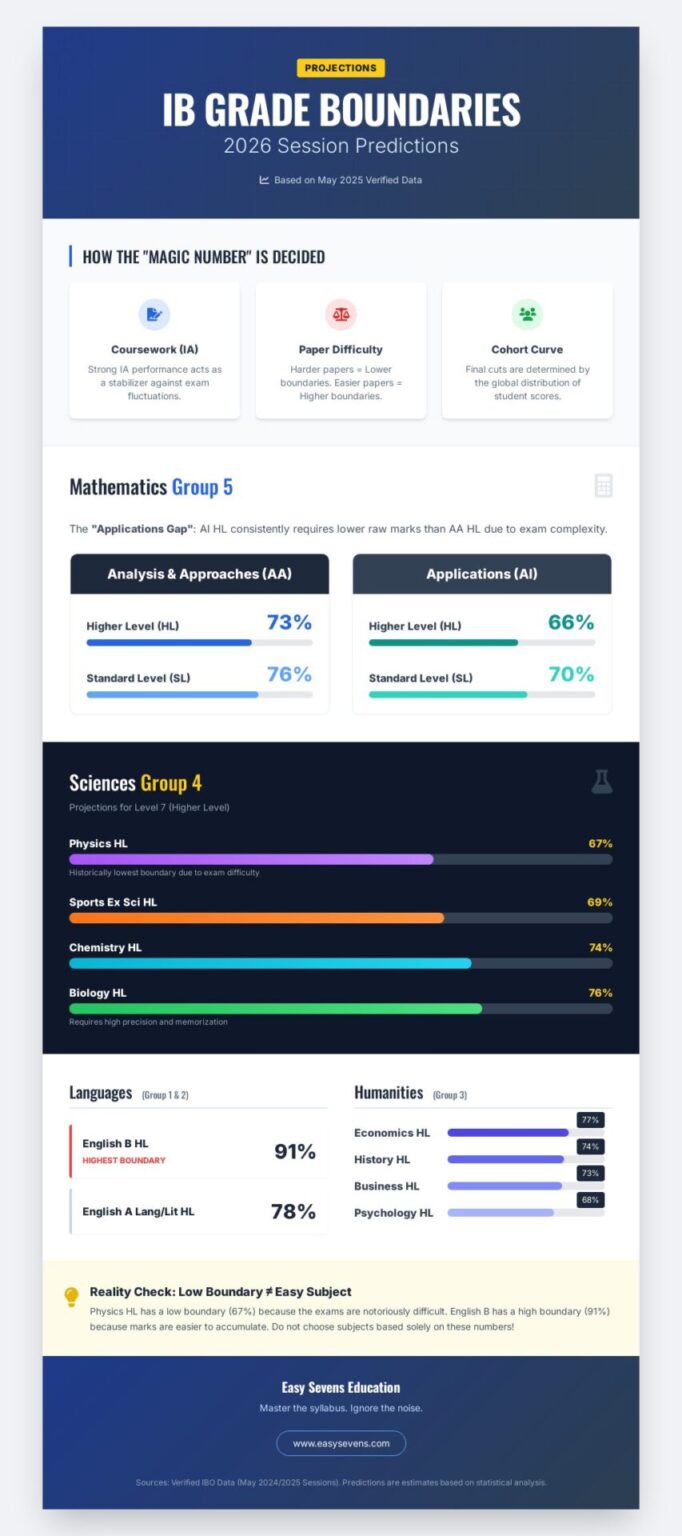 IB Grade Boundaries 2026: Predictions & Subject Guide